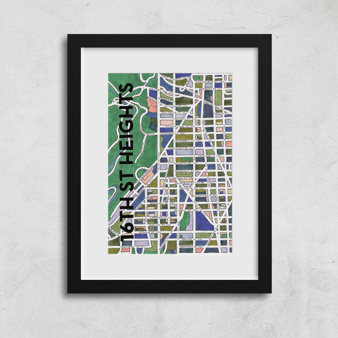 DC Area Maps — Terratorie Maps + Goods