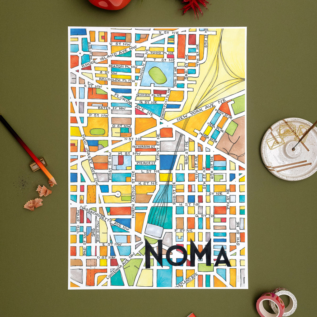 NoMa Print — Terratorie Maps + Goods