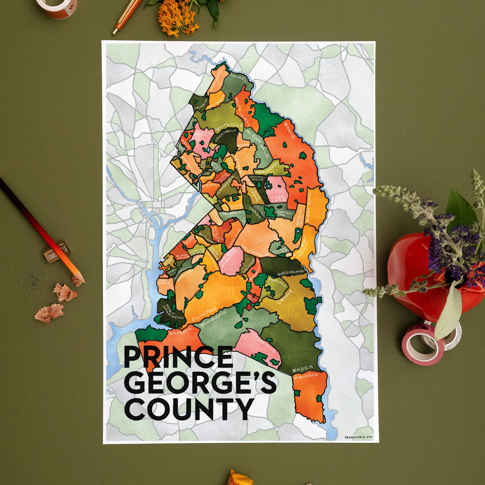 Prince Georges County Map This GIS Atlas Reveals The History Of Prince
